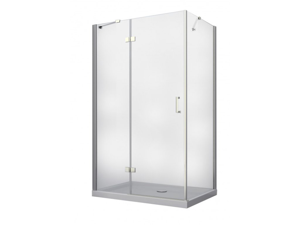 Obdélníkový Sprchový Kout Viva 195o 80 X 120 Cm Levé Sx Hliník