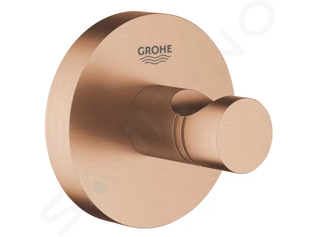 Grohe 40364DL1 - Háček na koupací plášť, kartáčovaný Warm Sunset - Koupelny SEN