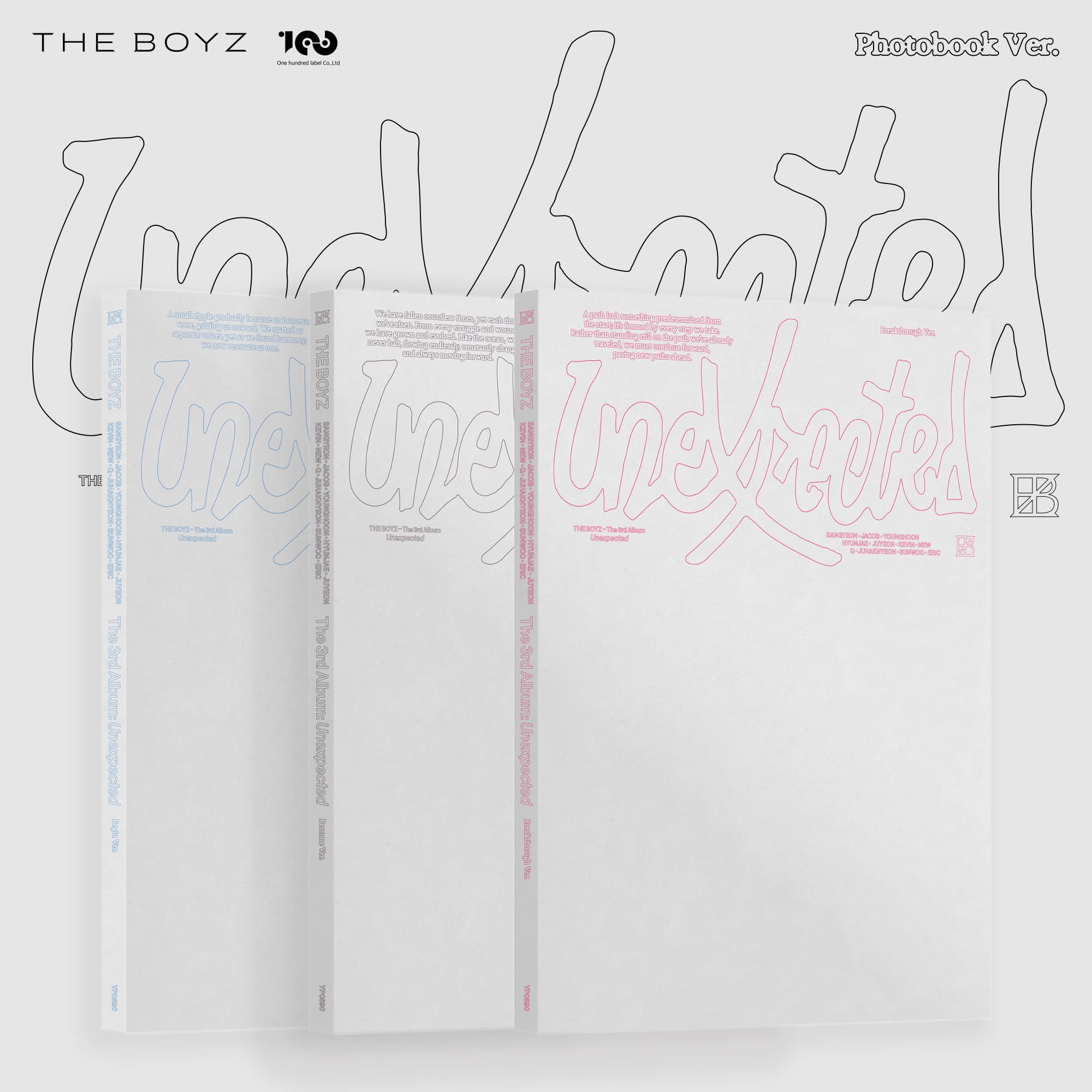 THE BOYZ - UNEXPECTED [3RD ALBUM] (PHOTOBOOK VER.) - K-PopStore