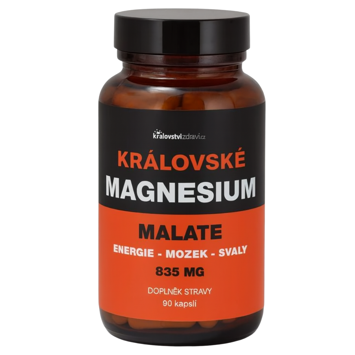 Královské Magnesium Malate 835 mg, 90 kapslí - Kralovstvizdravi.cz