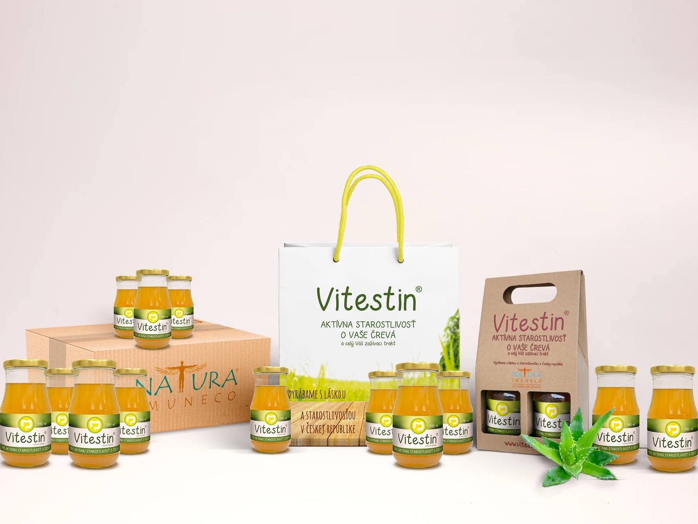 Vitestin – 15 lahviček objemu 390 ml | Kralovstvizdravi.cz