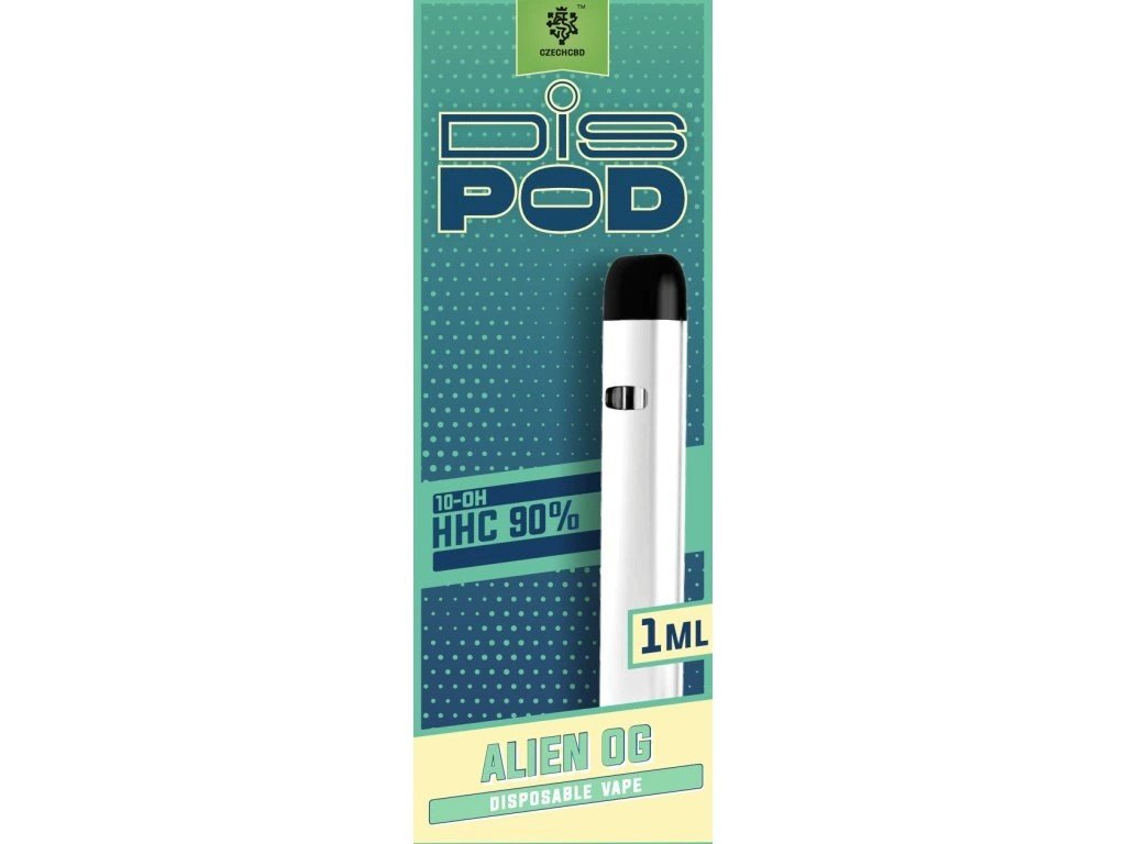 10-OH-HHC disPOD Alien OG 1ml jednorázový vaporizér - Kupte jen za 888 ...