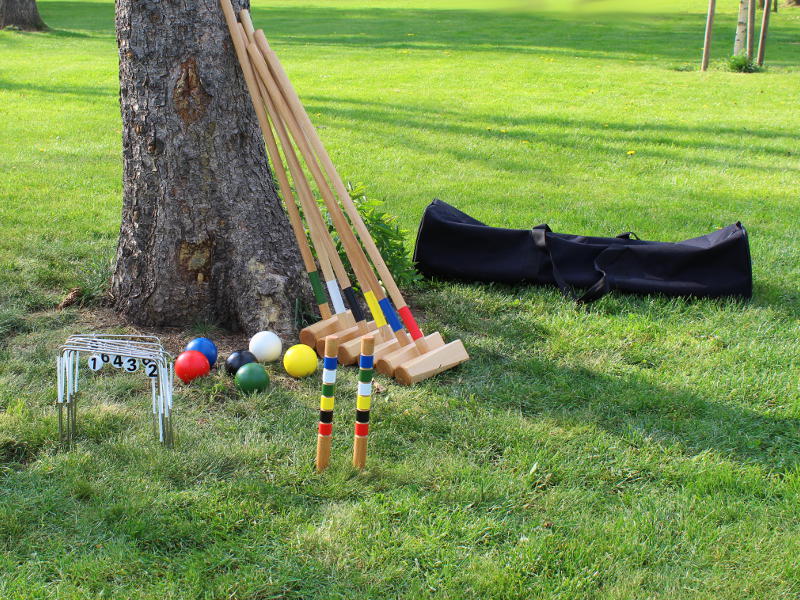 Zahradní kroket pro 6 hráčů - exclusive - Kroket Rockwood