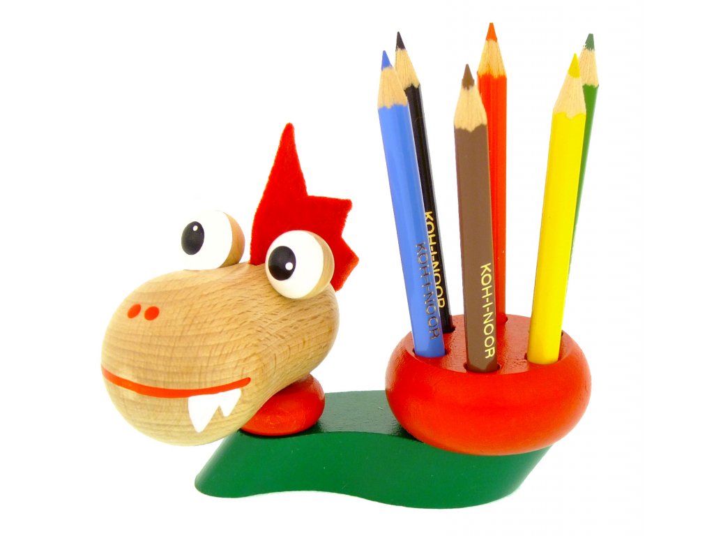 DRAGON - crayon holder - Krokido.cz