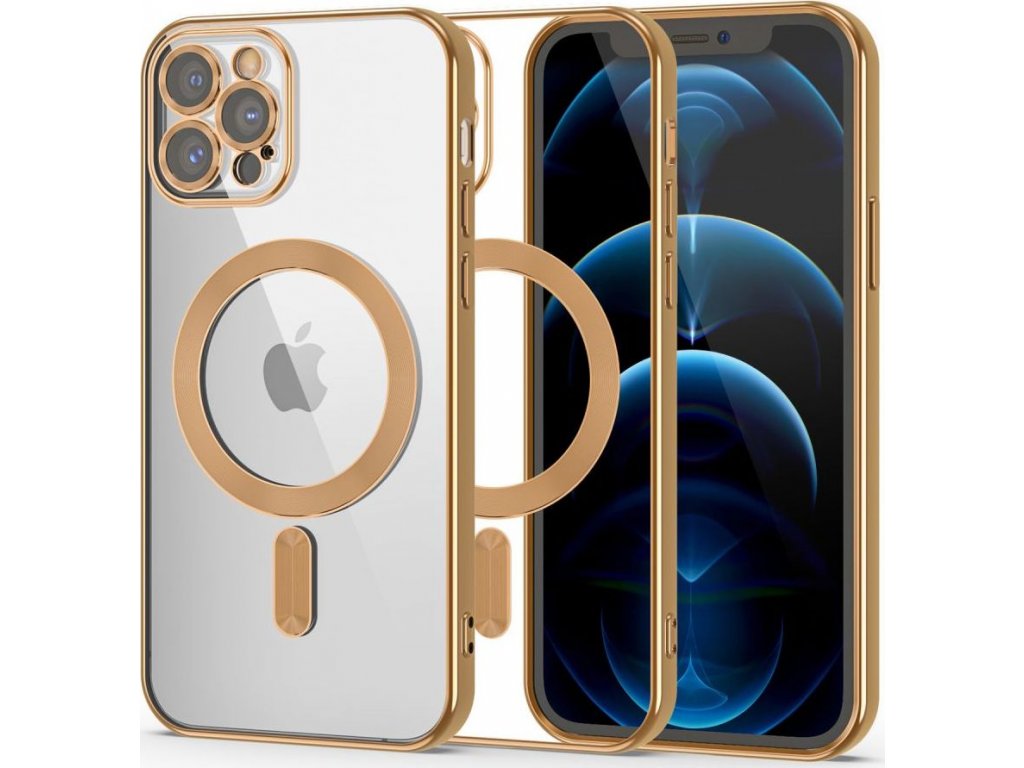 Tech Protect Kryt Magshine Magsafe Iphone 12 Pro Max Gold Kryteo Cz