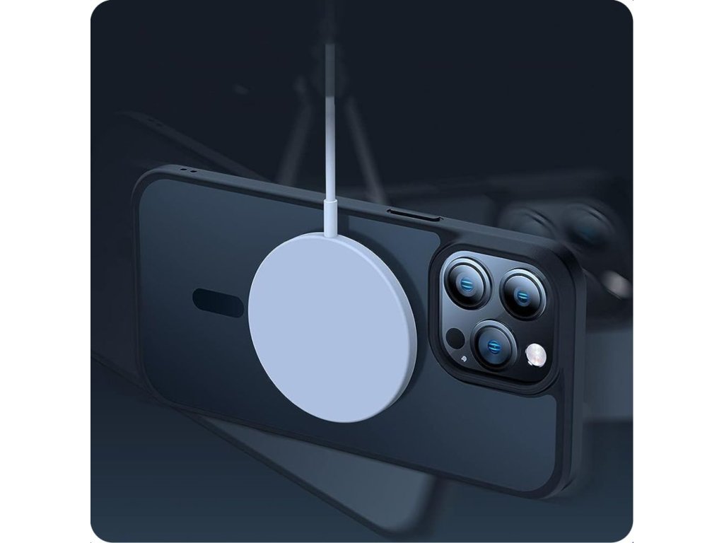 Kryt Na Iphone 15 Pro Max Tech Protect Magmat Magsafe ČernÁ ČirÁ