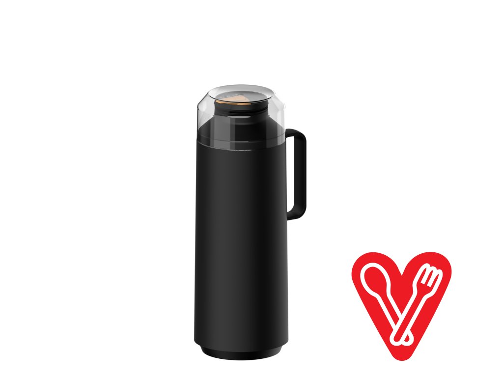 Termoska 1L Tramontina Exata - čierna - Kuchynovo.sk