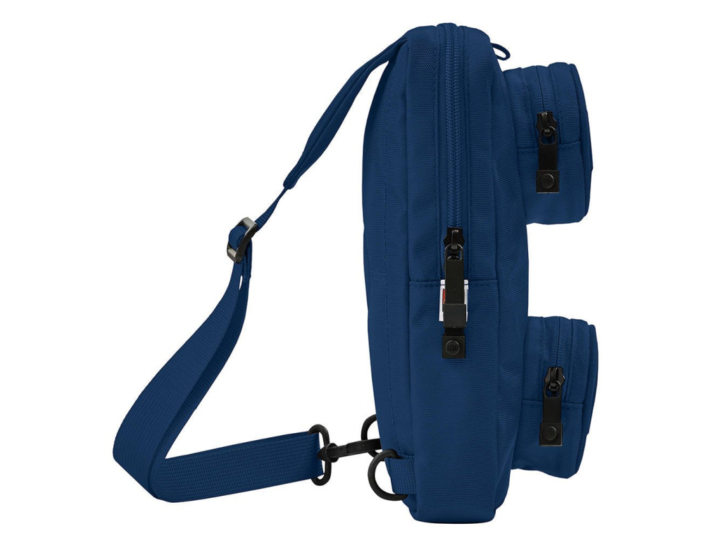 LEGO Signature Brick 1x2 Sling Bag - modrá - Kufříček.cz