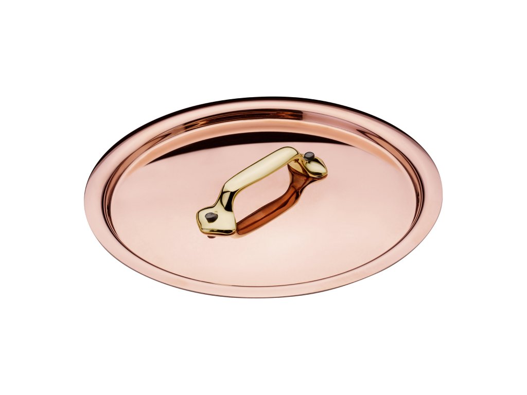 Copper lid with bronze handle O 16 cm MAUVIEL - Kulina.com
