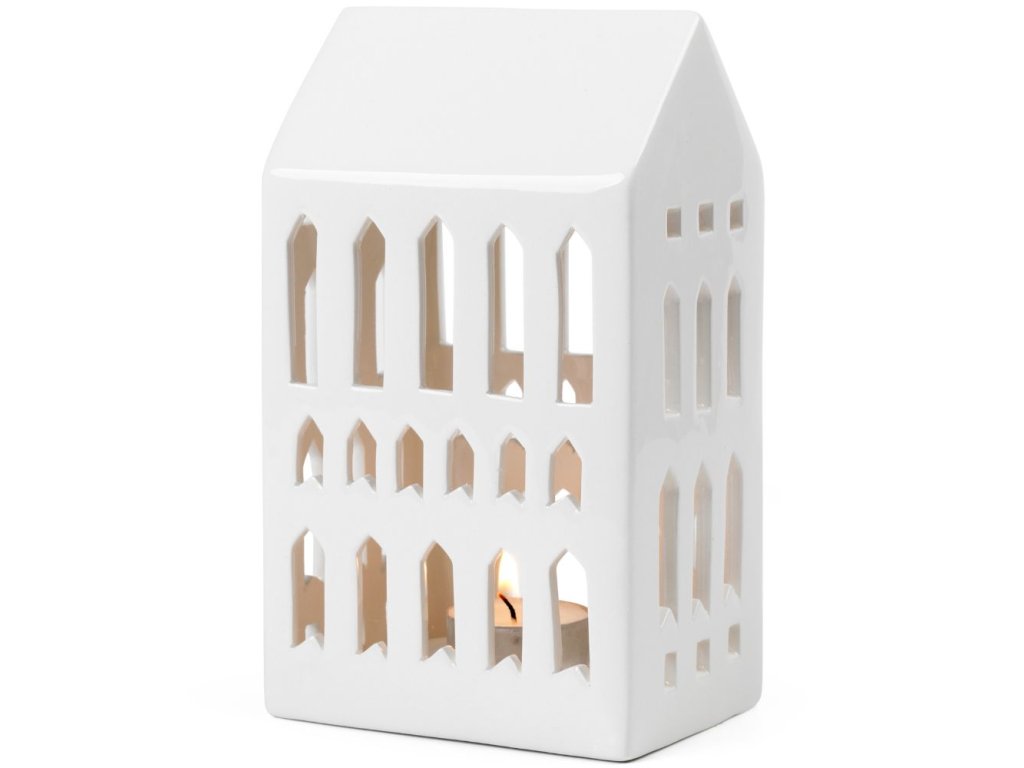 Candle house URBANIA CHURCH Kähler white - Kulina.com