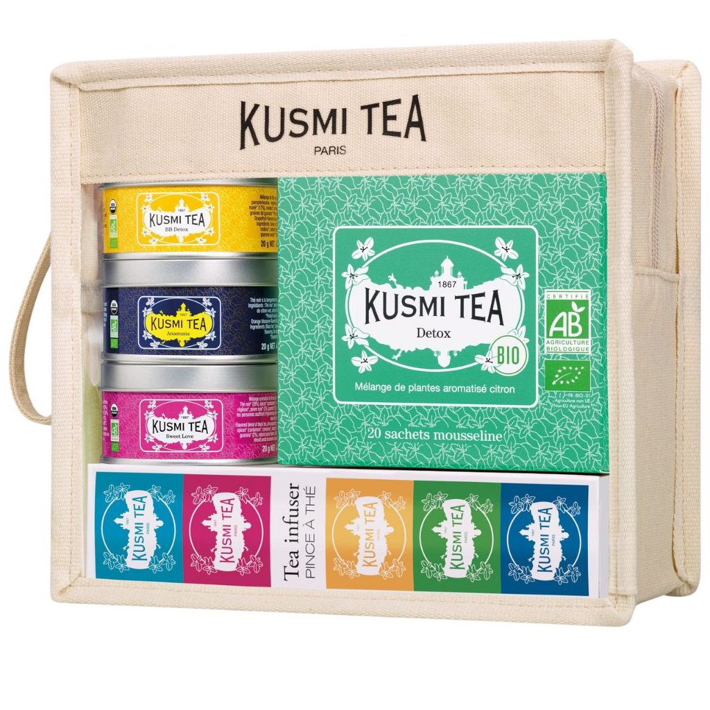 Sada čajů KUSMI TRAVEL, s infuzérem, Kusmi Tea ️ 837 Kč ⭕ Kulina