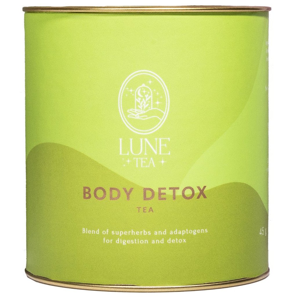 Infusión de hierbas BODY DETOX, lata de 45 g, Lune Tea - Kulina.es
