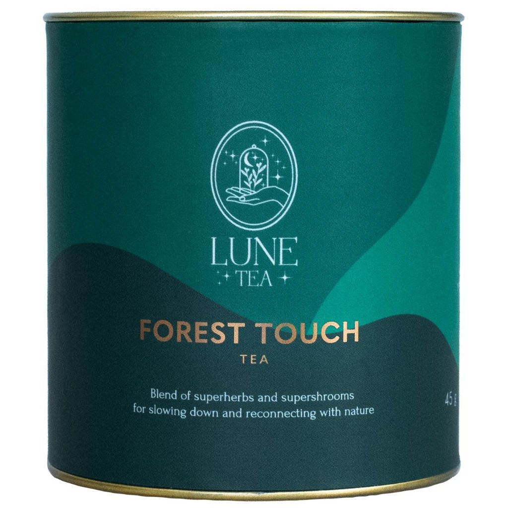 Infusión de hierbas FOREST TOUCH, lata de 45 g, Lune Tea - Kulina.es