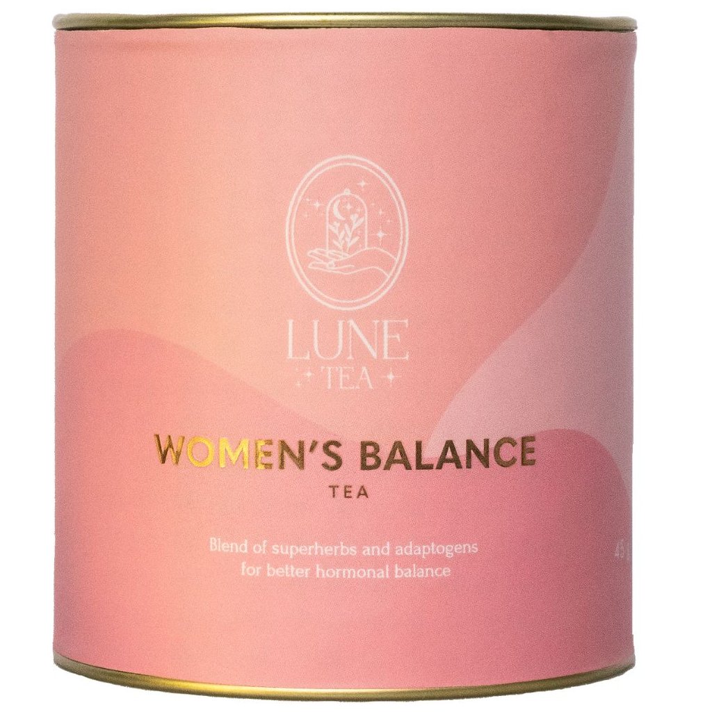 Chá de ervas WOMENS BALANCE, lata de 45 g, Lune Tea €11,99 ⭕ Kulina