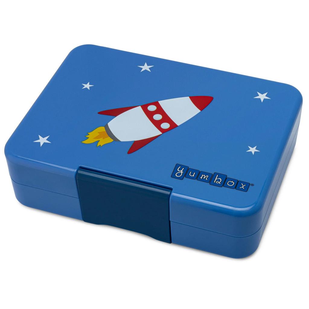 Bento box SNACK 3 true blue / rocket, 375 ml, Yumbox €29,95 ⭕ Kulina