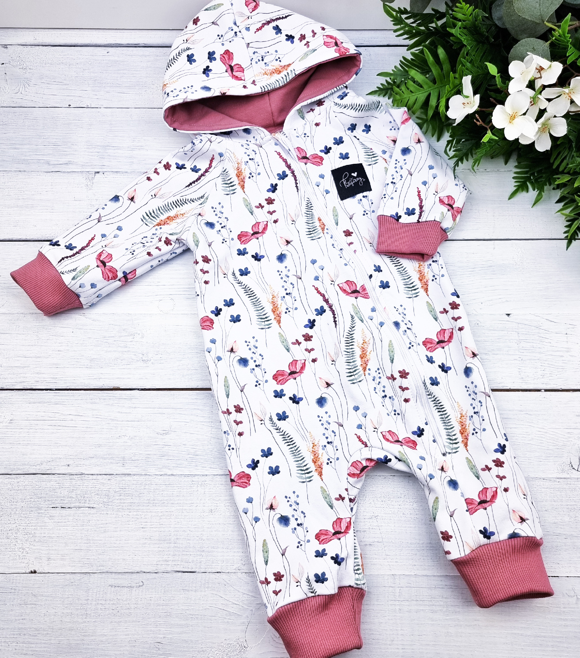 Teplákový overal rostoucí POPPY - Kulišárny