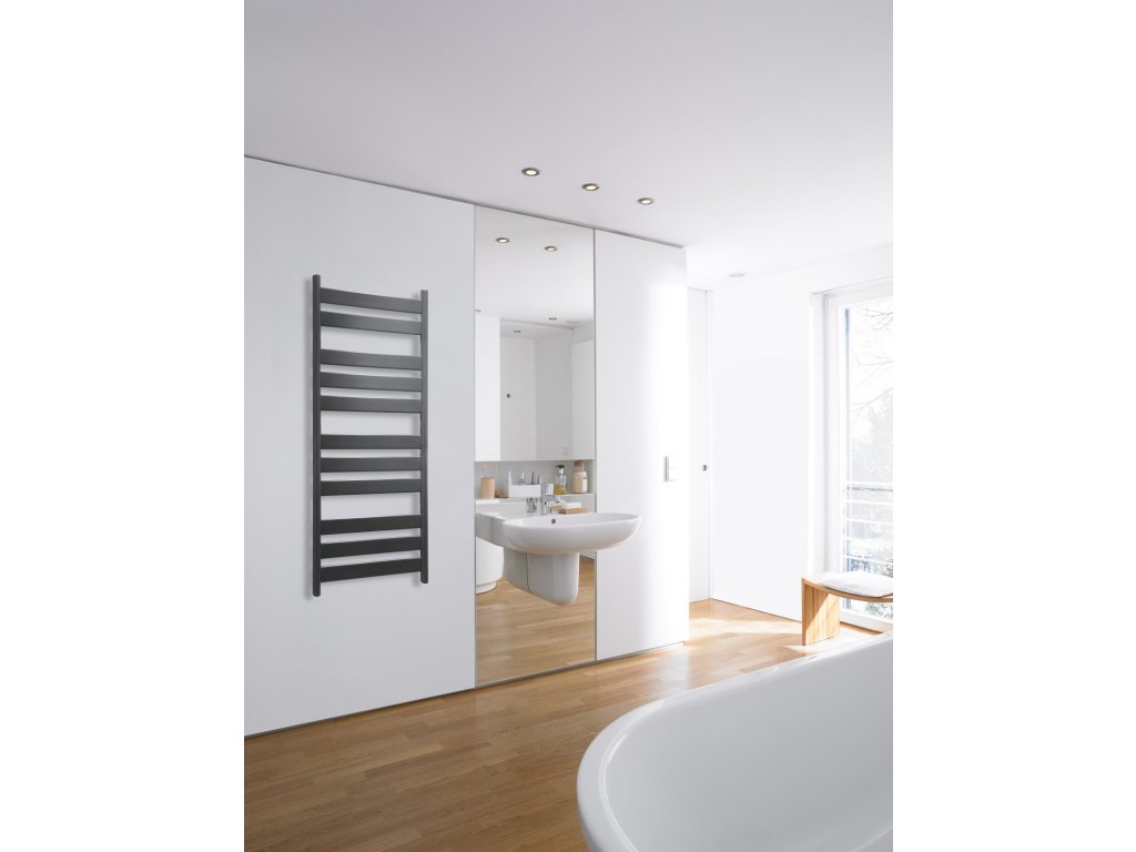 Zehnder Zeta - čierny radiátor 1600 x 600 mm | Kupelnashop.sk