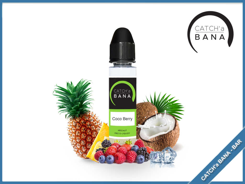 Coco Berry - CATCH'a BANA - Shake and Vape příchuť 10,5 ml - KurakuvSEN.cz