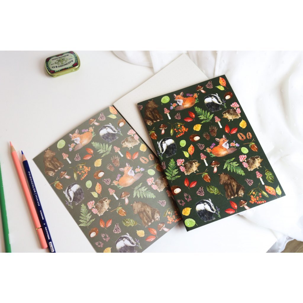 Sešit A5 Epipí V lese - Kuráž