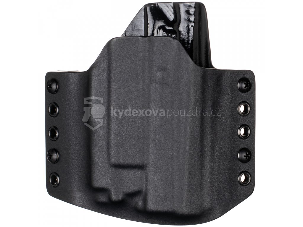 OWB - CZ P-07 + Olight Baldr Mini - vnější kydexové pouzdro - poloviční ...
