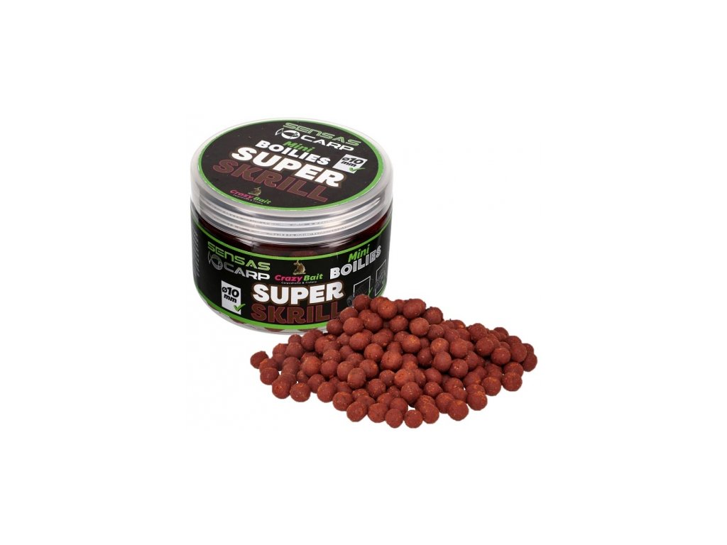 Mini Boilies Crazy Super Krill (krill) 10mm 80g - Labe Fishing Store