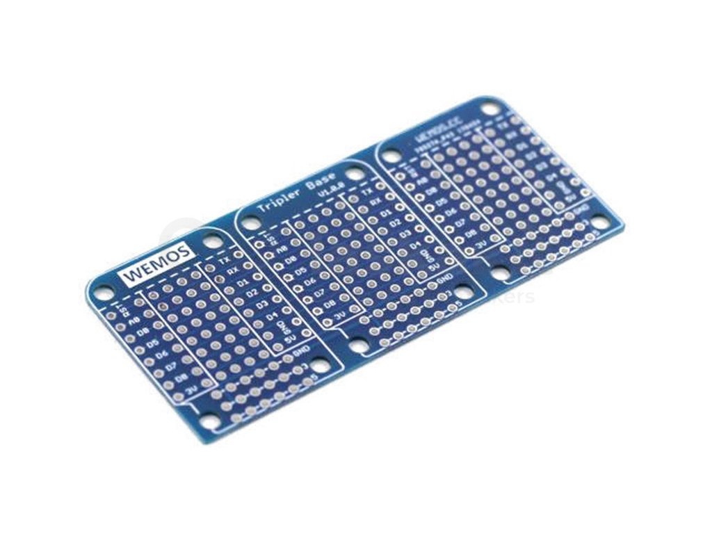 WeMos D1 mini triple base shield | LaskaKit