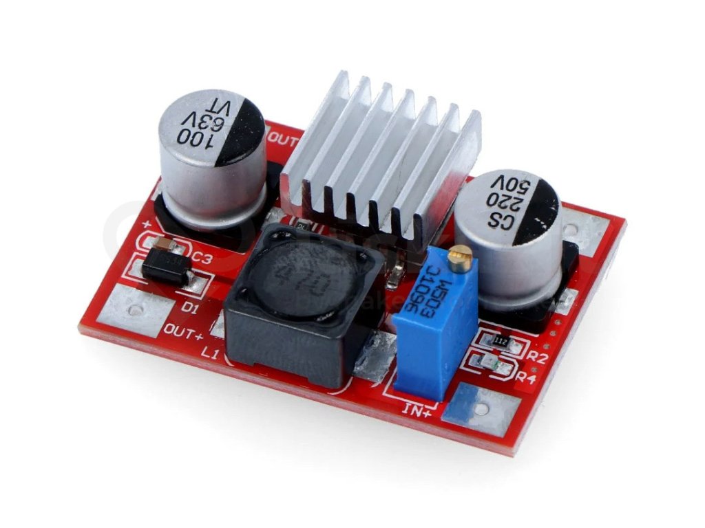 Step-up boost měnič s LM2577 5-56V 3A | LaskaKit