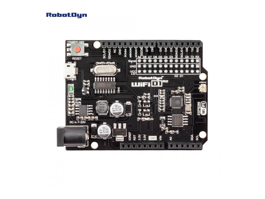 RobotDyn ESP8266 D1 R2 WeMos WiFi modul, 32M flash | LaskaKit