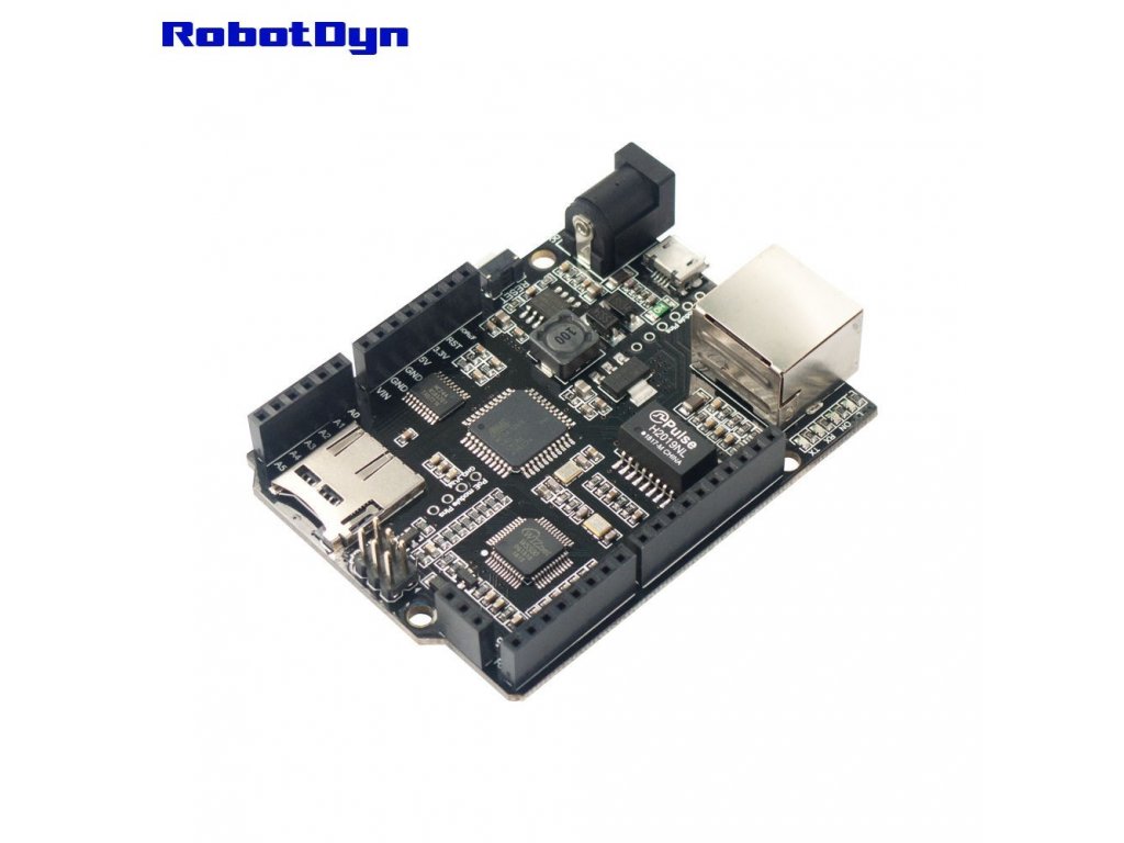 RobotDyn Leonardo Ethernet V2 W5500 Micro SD, kompatibilní s Leonardo ...