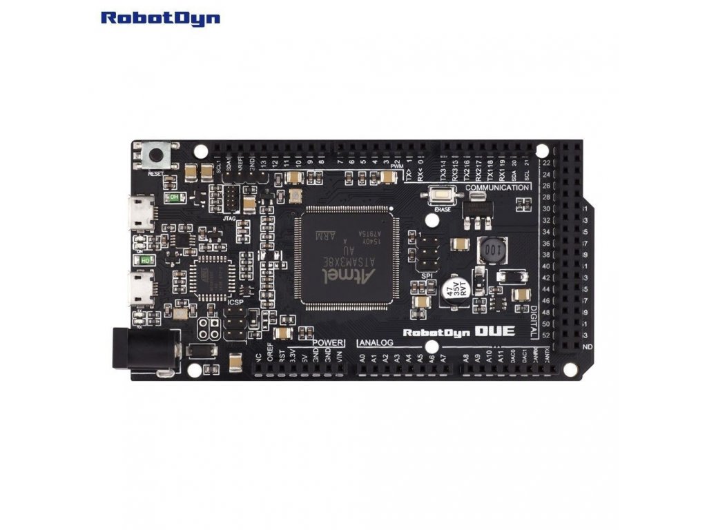 RobotDyn Arduino DUE R3 ATSAM3X8EA-AU 32-bit ARM Cortex-M3 | LaskaKit