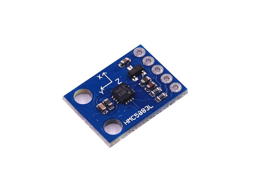 3-osý magnetometr a kompas QMC5883 | LaskaKit