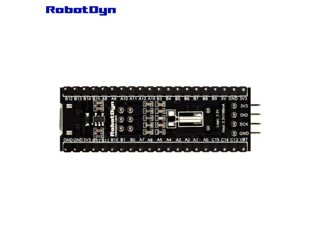 RobotDyn BluePill ARM STM32 STM32F103C8T6 Arduino bootloader | LaskaKit