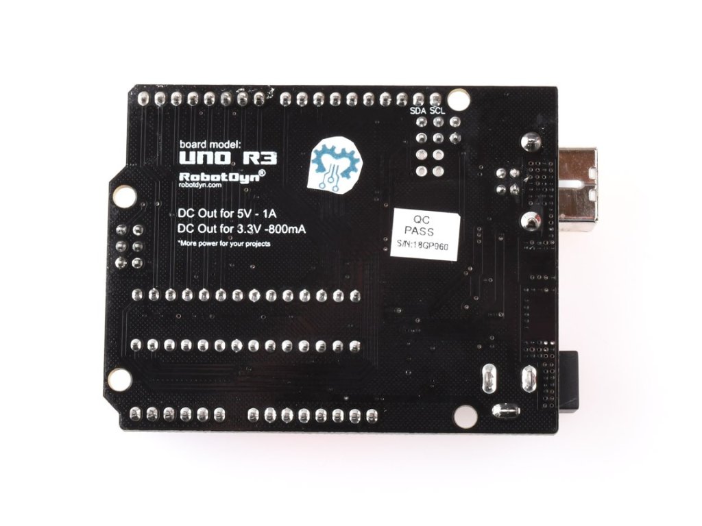 RobotDyn Classic UNO R3 ATmega328P, Arduino kompatibilní | LaskaKit