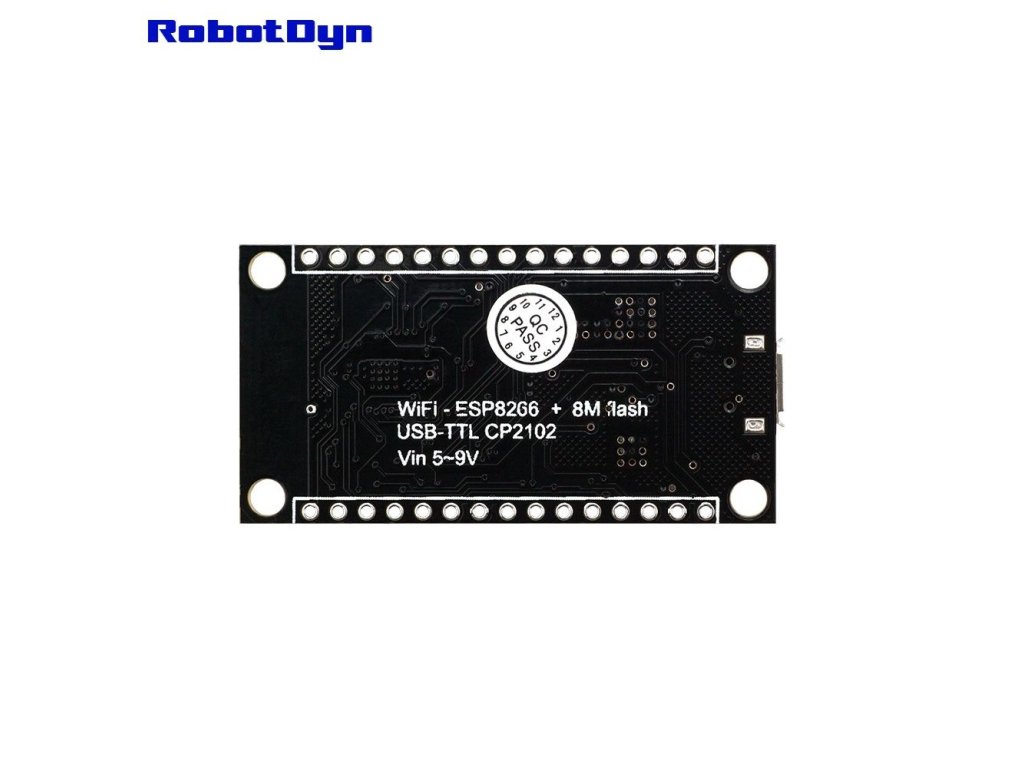 RobotDyn WIFI NodeMCU Lua ESP8266, 32M flash, CP2102 | LaskaKit