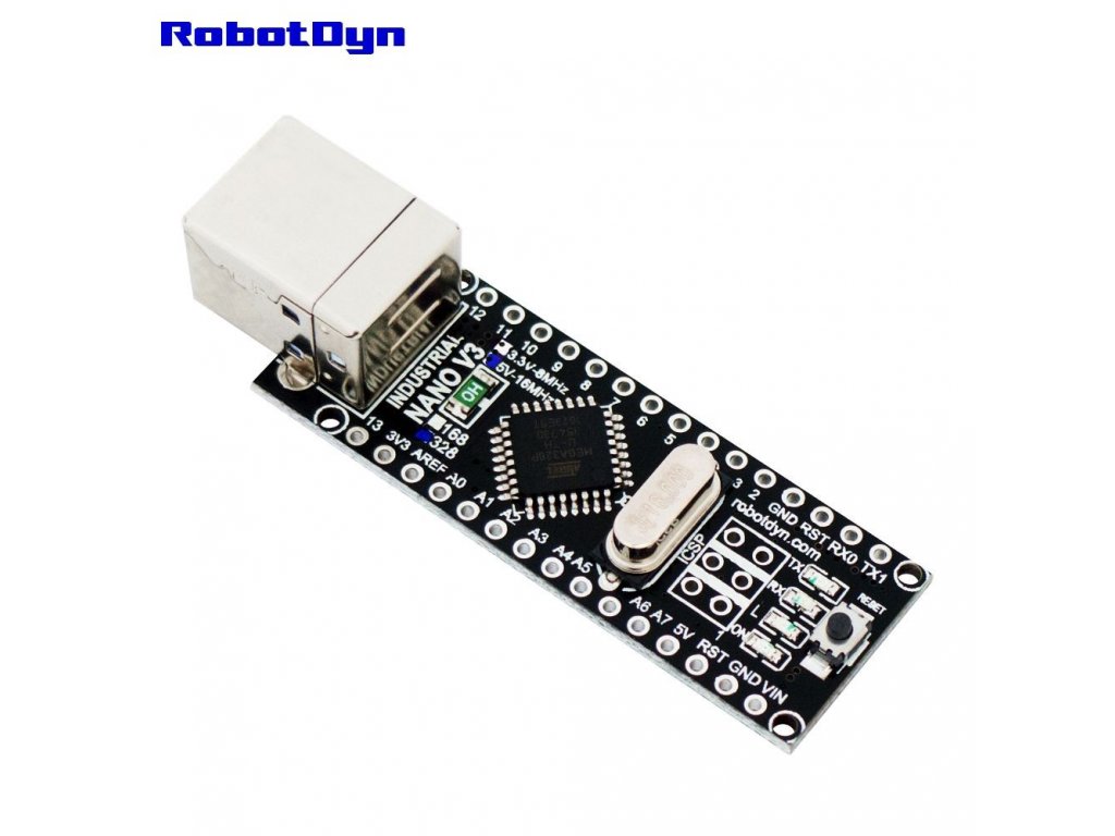 Robotdyn Arduino Nano V3 Industrial USB-B 5V logic | LaskaKit