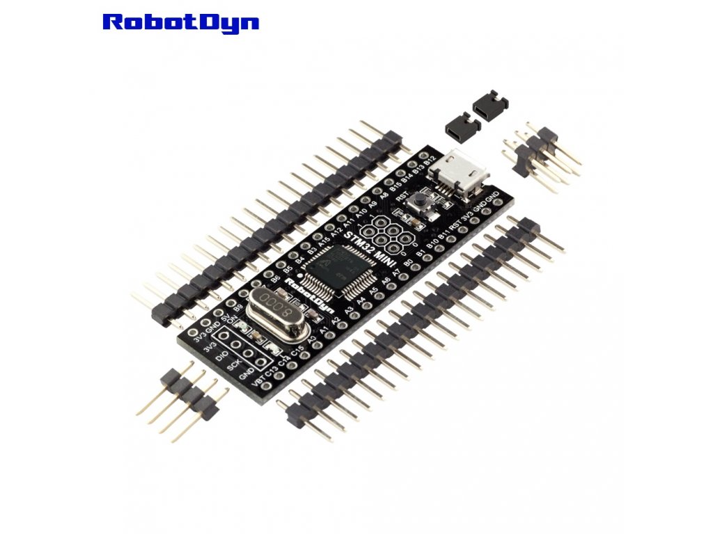 RobotDyn BlackPill APM32F103CB 128KB Flash + 20KB SRAM Arduino bootloader | LaskaKit