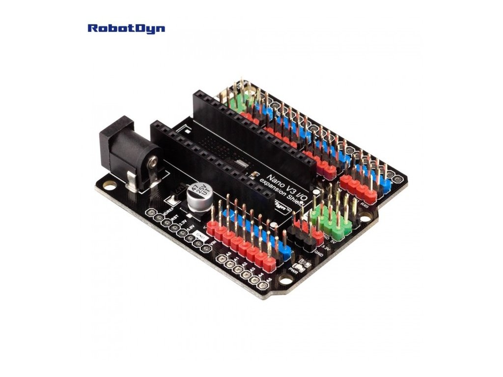 RobotDyn Arduino Nano IO shield | LaskaKit