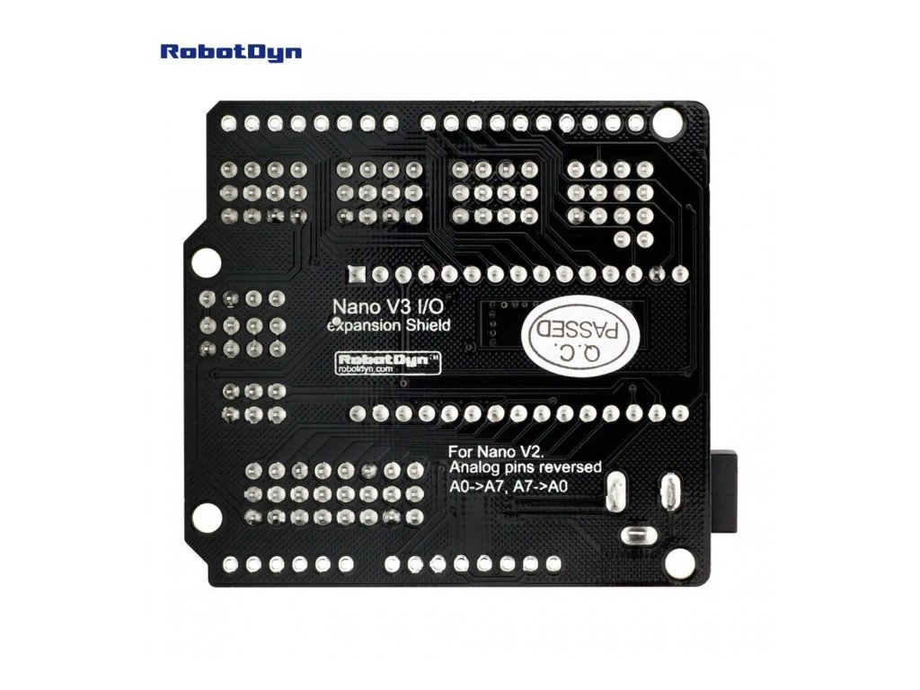 RobotDyn Arduino Nano IO shield | LaskaKit