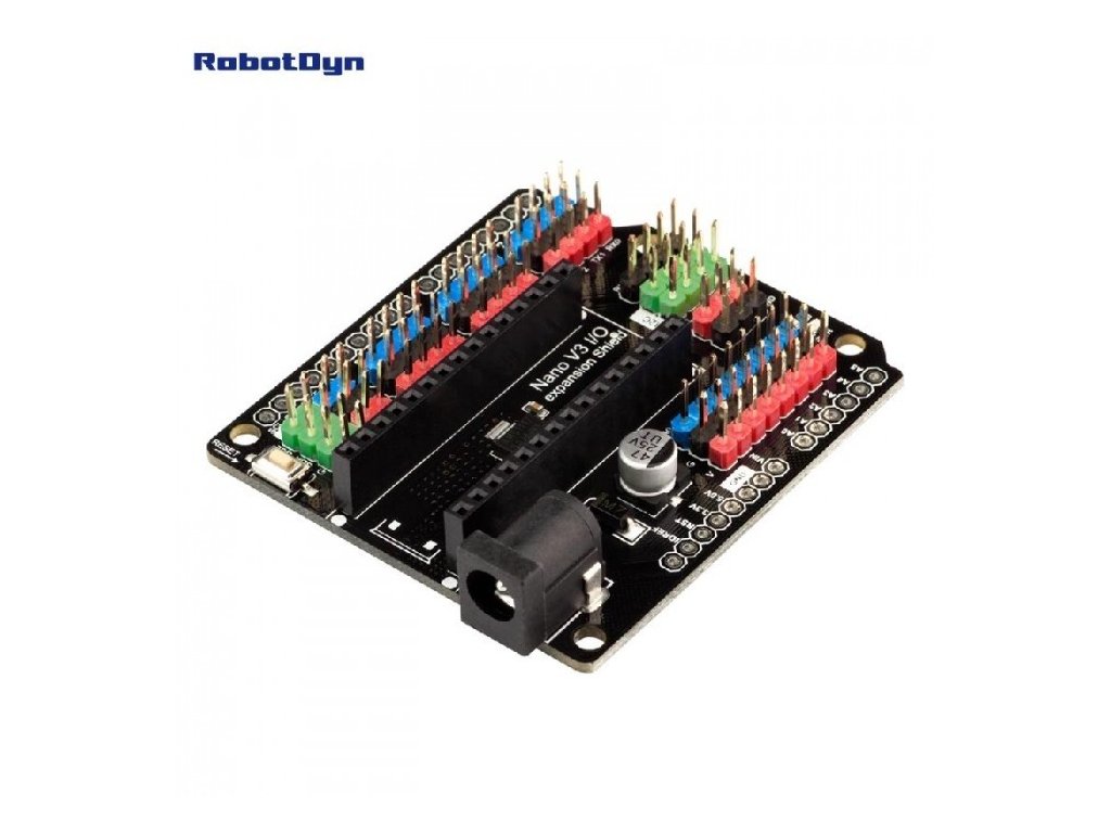 RobotDyn Arduino Nano IO shield | LaskaKit