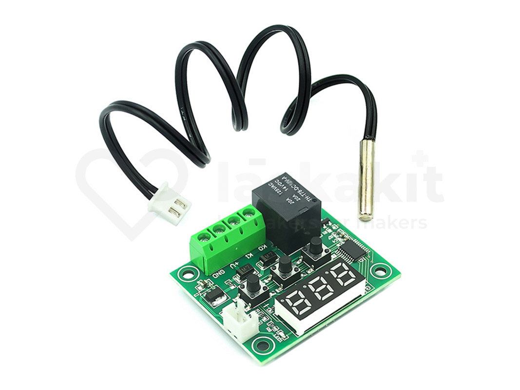 Digitální termostat W1209 24V, -50 až 110 °C | LaskaKit