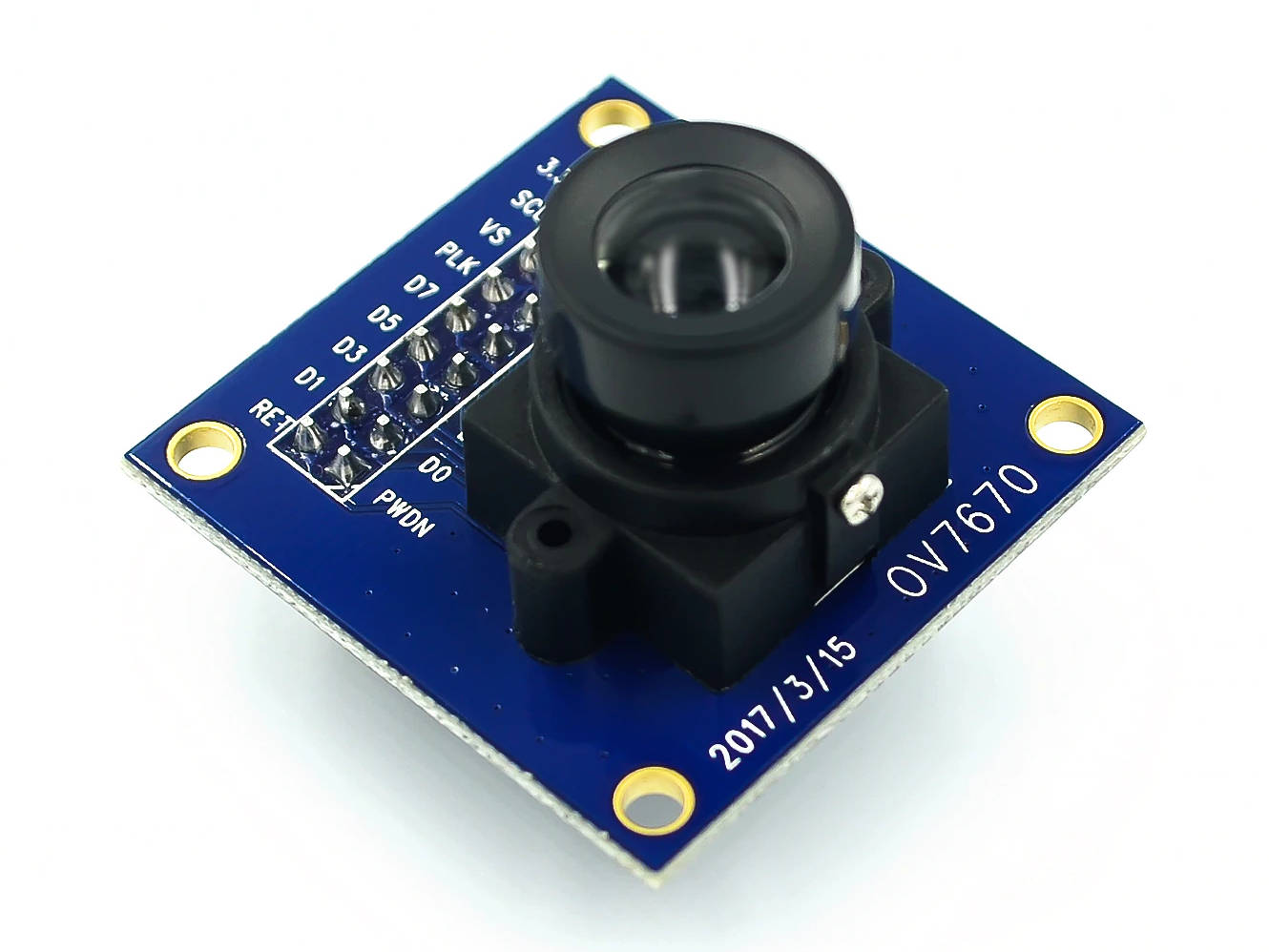 CMOS VGA kamera OV7670 640x480 bez paměti | LaskaKit