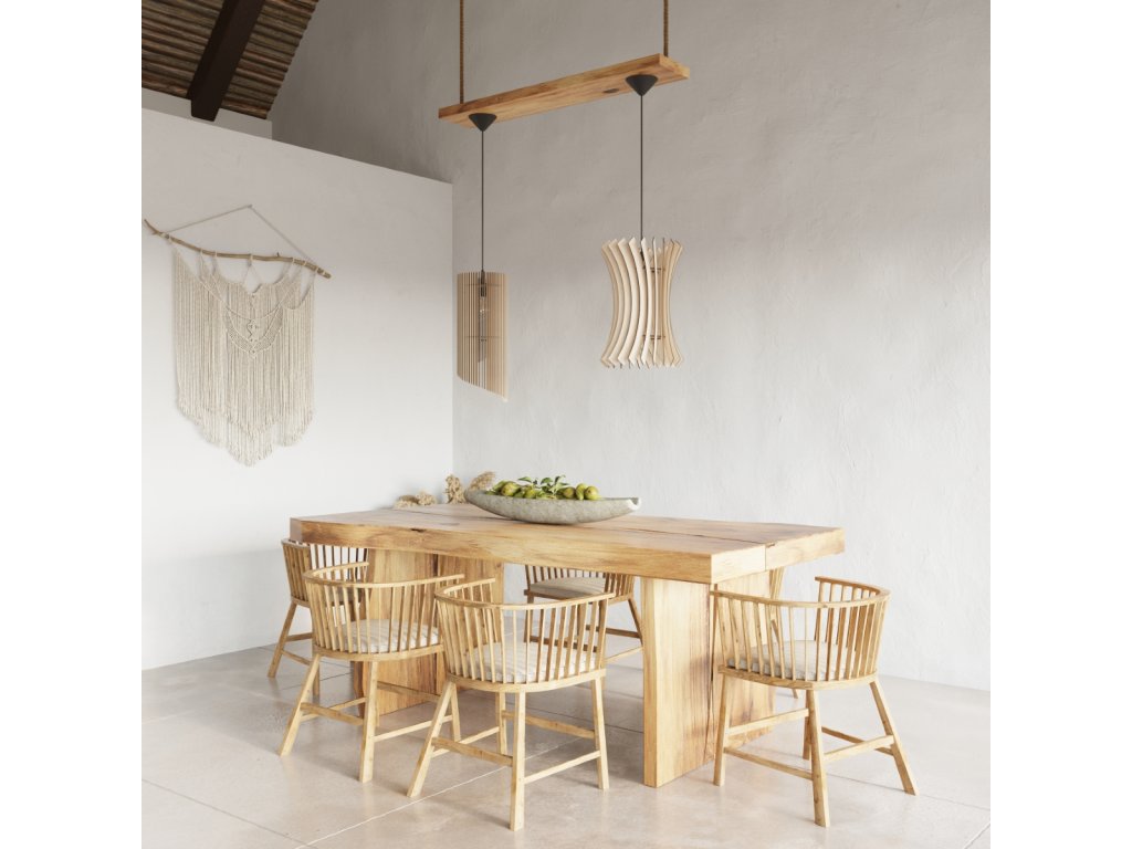 Luster ORIANA wood - LEDmarket.sk