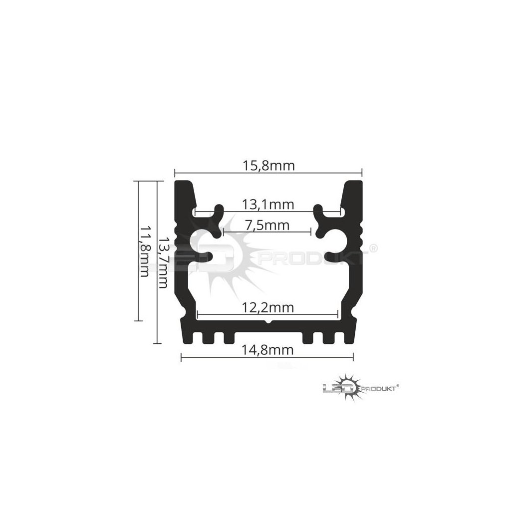 LED lišta PODLAHOVÁ - LEDprodukt.cz