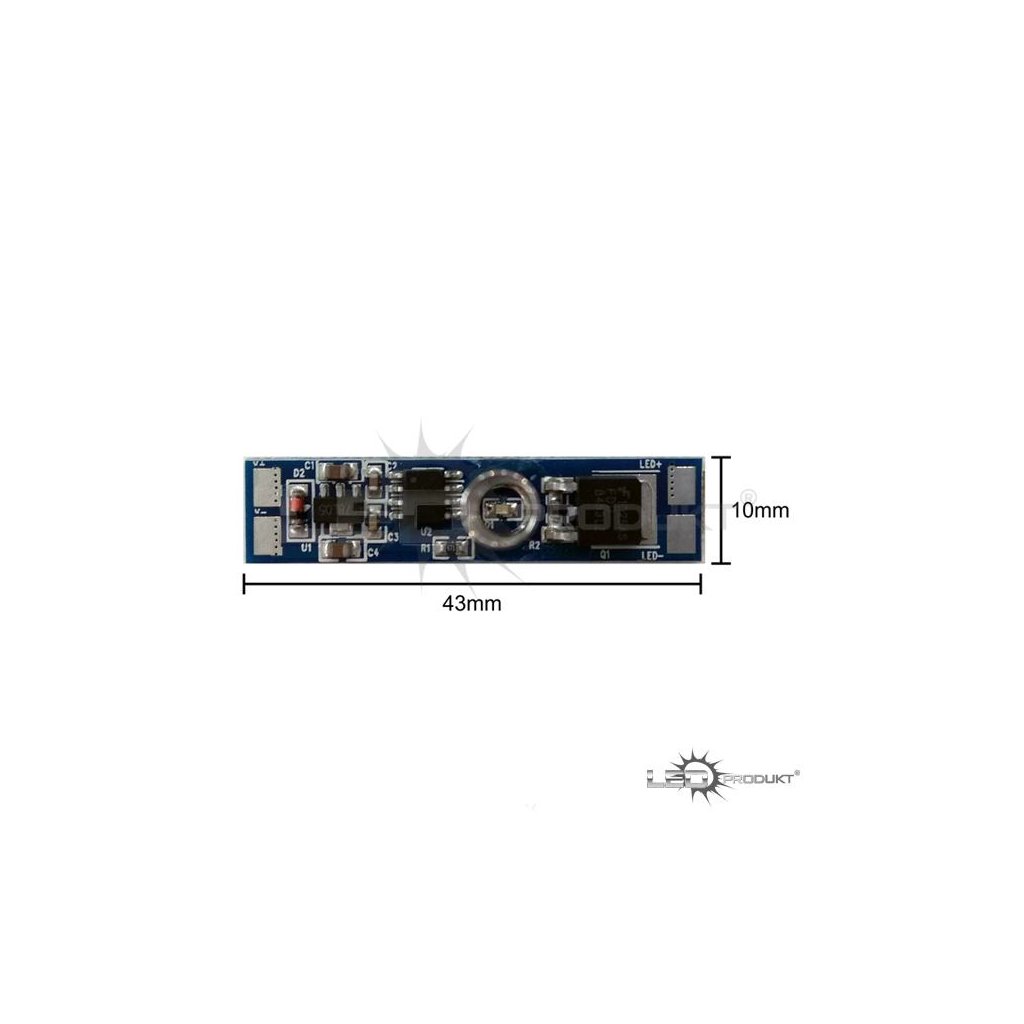 LED dotykový ovladač do lišty | LEDprodukt.cz