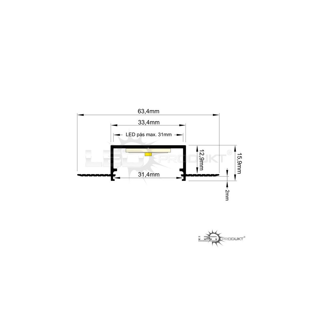 LED lišta VARIO - LEDprodukt.sk