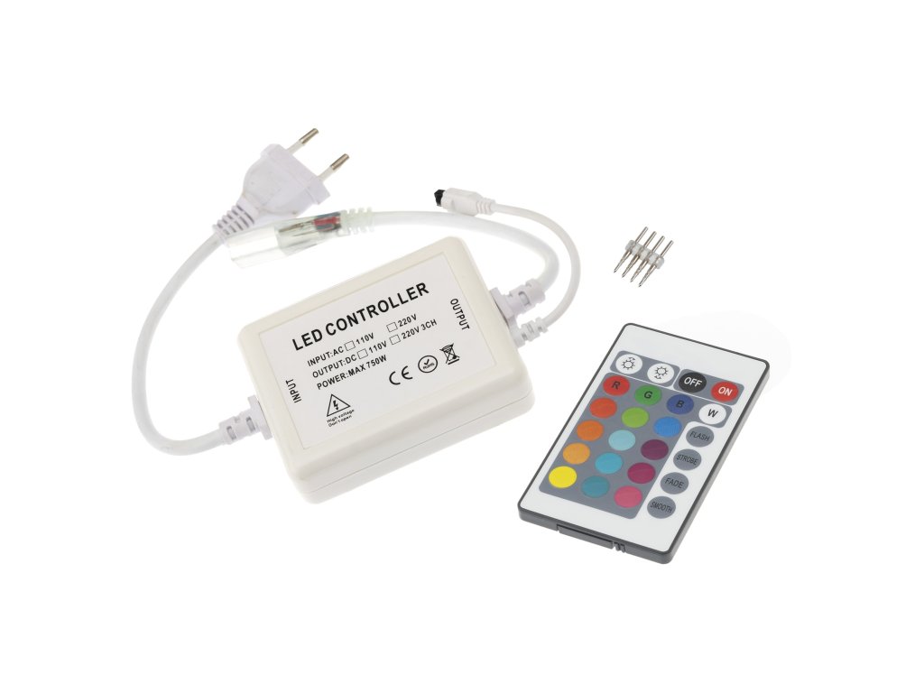 LED ovladač RGB 230V-IR24 - LED ovladač RGB 230V-IR24 - LED výrobky ...