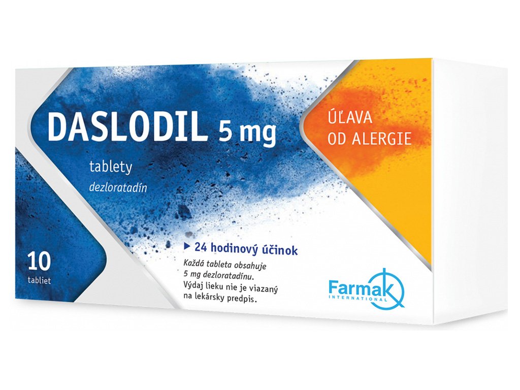 DESLORATADIN XANTIS 5 mg | 10 tbl | Lekáreň ADONAI – online lekáreň