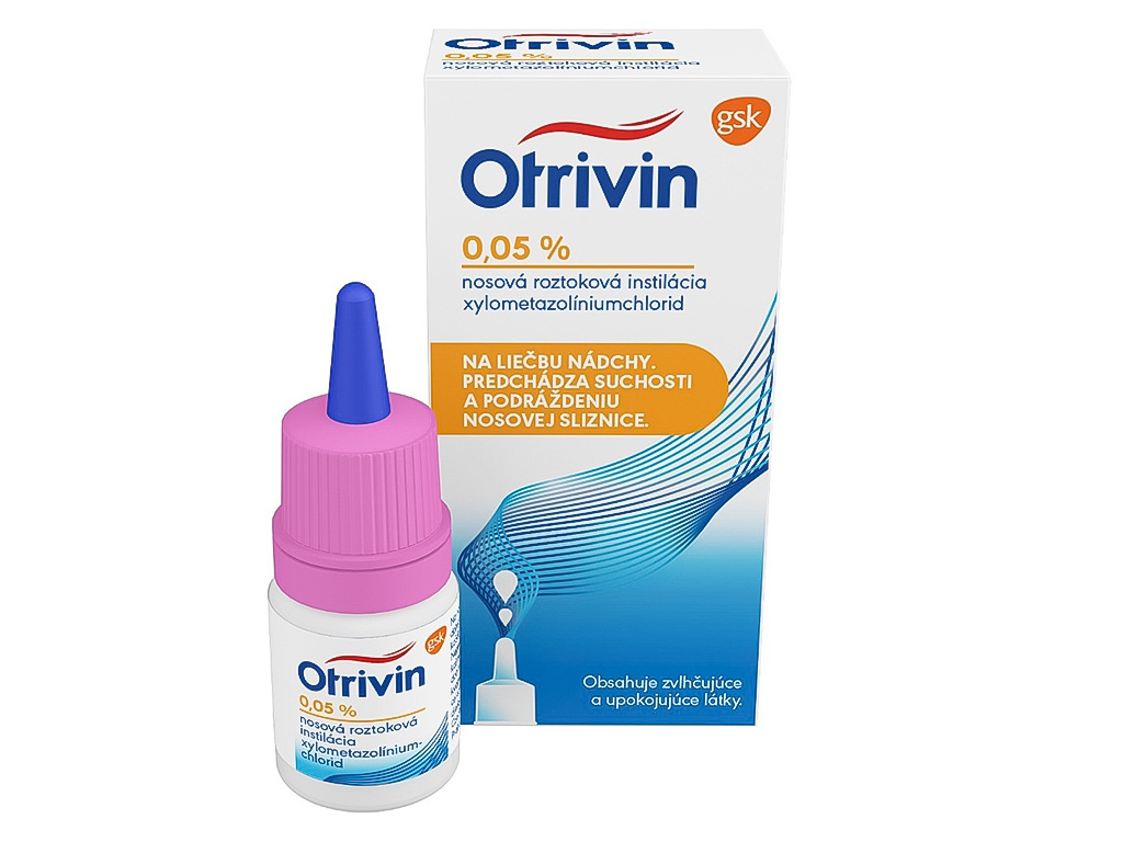 Otrivin 0,05 % kvapky | 10 ml | Lekáreň ADONAI – online lekáreň