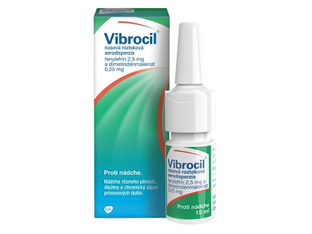 Vibrocil sprej | 15 ml | Lekáreň ADONAI – online lekáreň