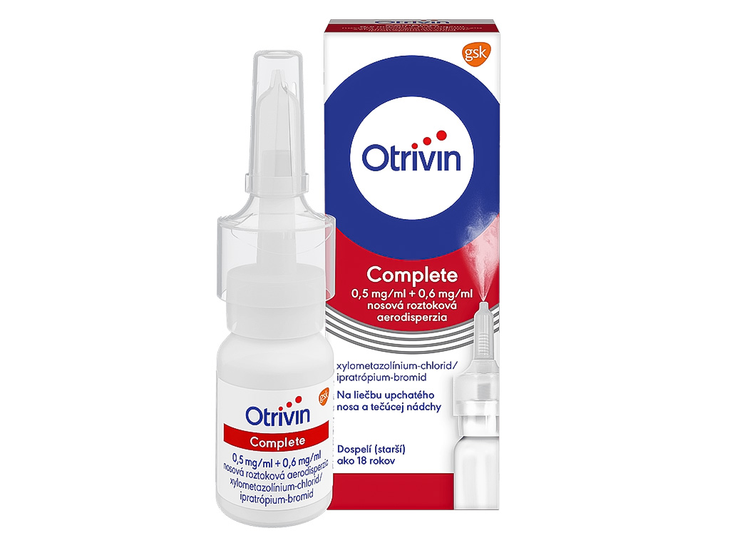 Otrivin Complete sprej | 10 ml | Lekáreň ADONAI – online lekáreň
